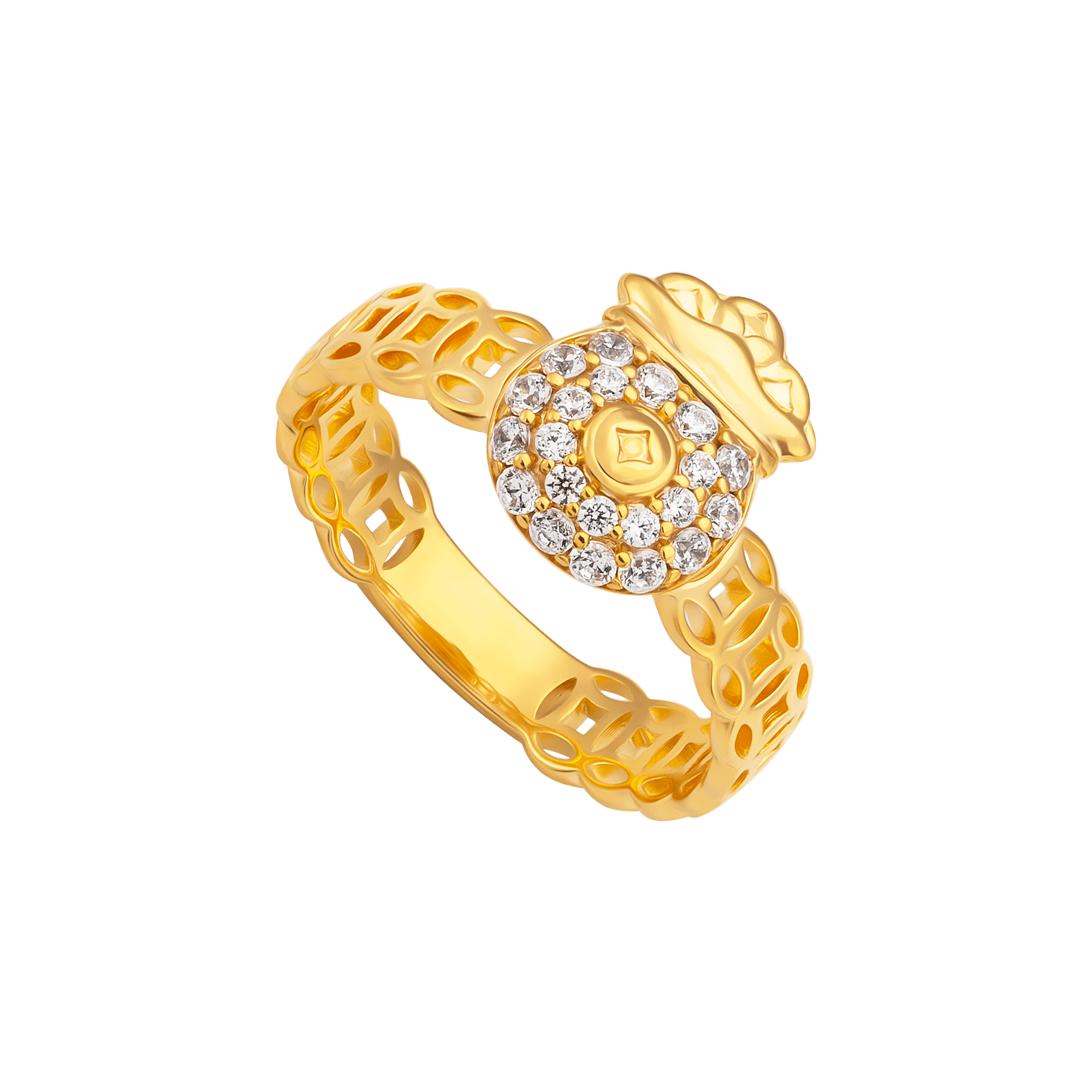 Nh n V ng 18k nh Ecz Pnj Xmxmy010890