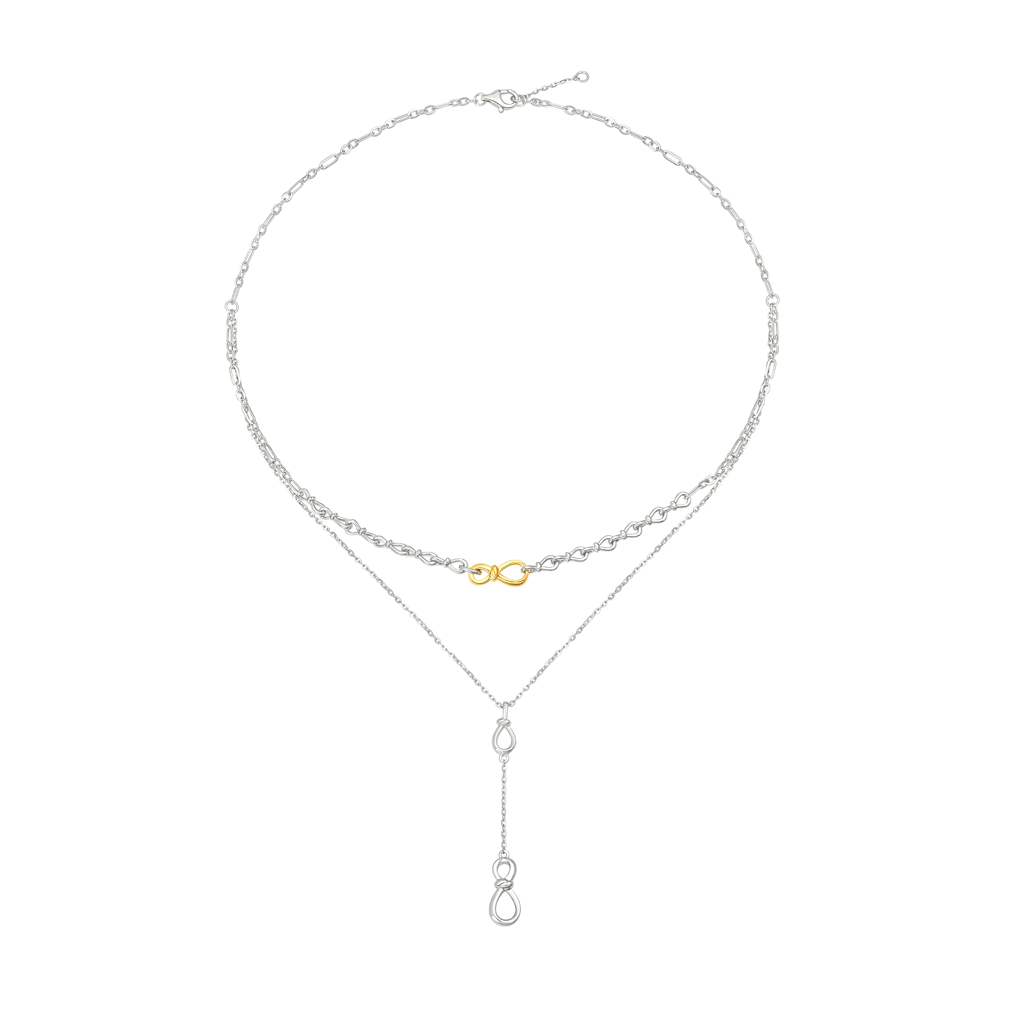 Dây cổ vàng 10k pnj family infinity 0000c000057